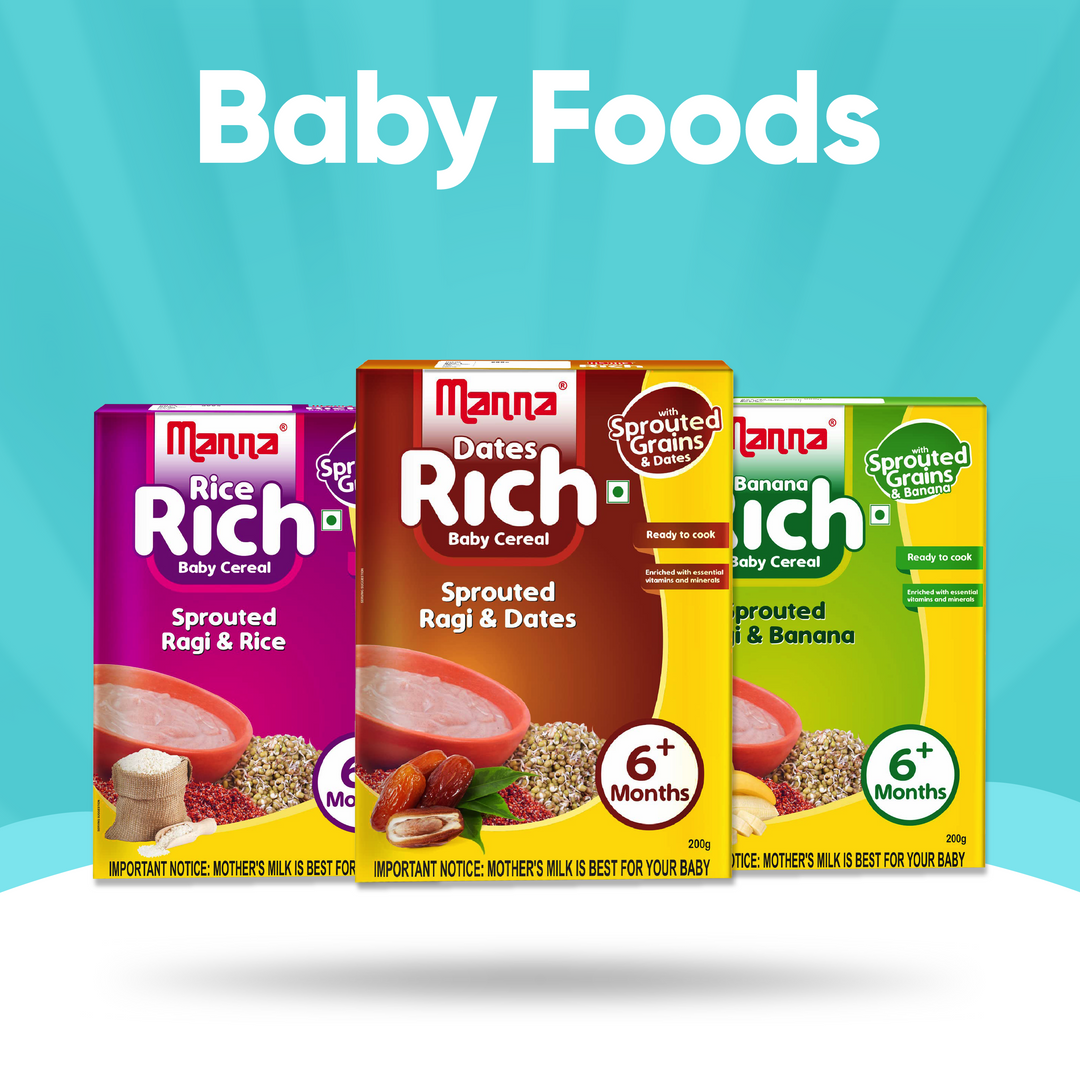 Infant Foods for 6+ – Manna Foods