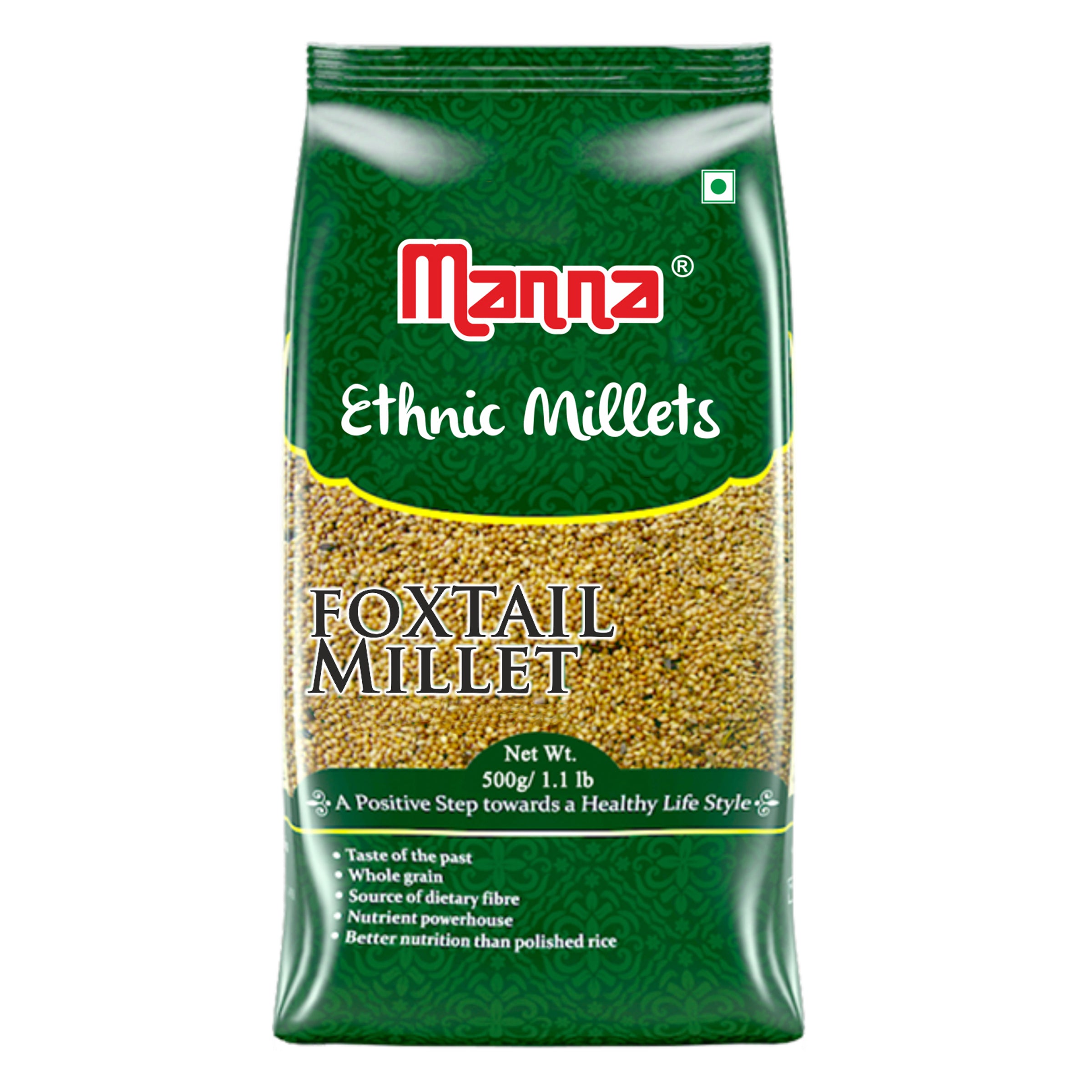 Foxtail Millet 525g – Manna Foods
