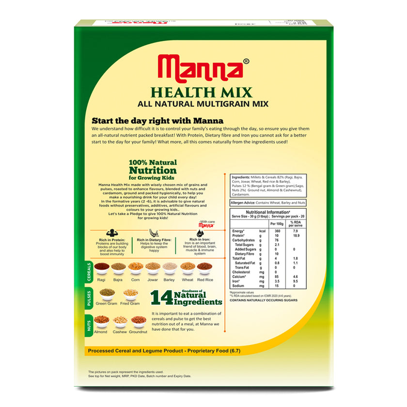 Manna Health Mix | The Original Heath Mix – Manna Foods