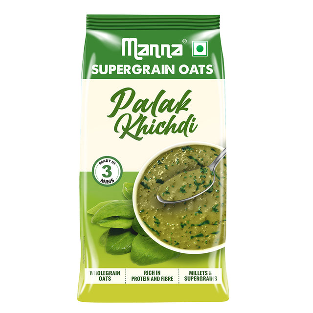 Masala Oats Palak Khichdi 450g – Manna Foods