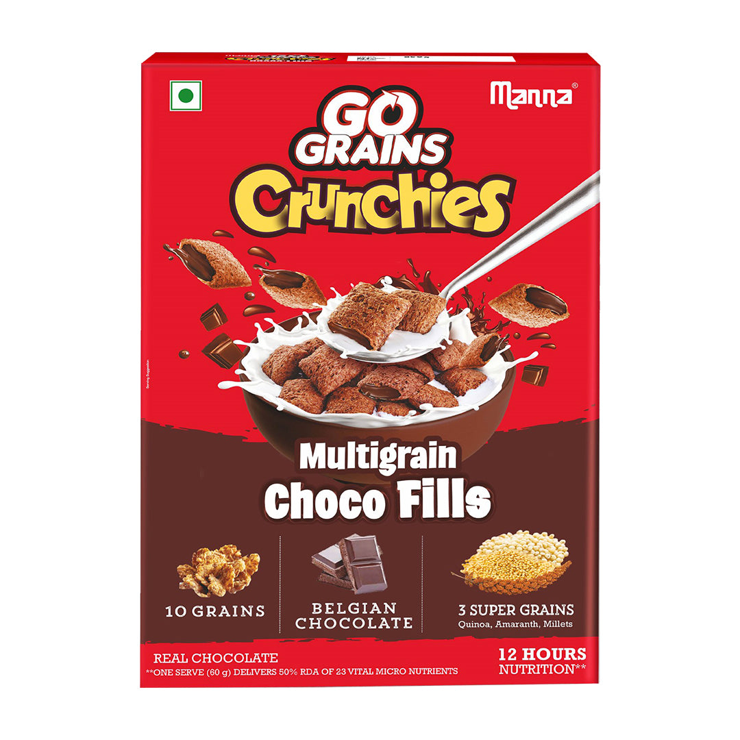 Go Grains - Crunchies - Breakfast Cereal – Manna Foods
